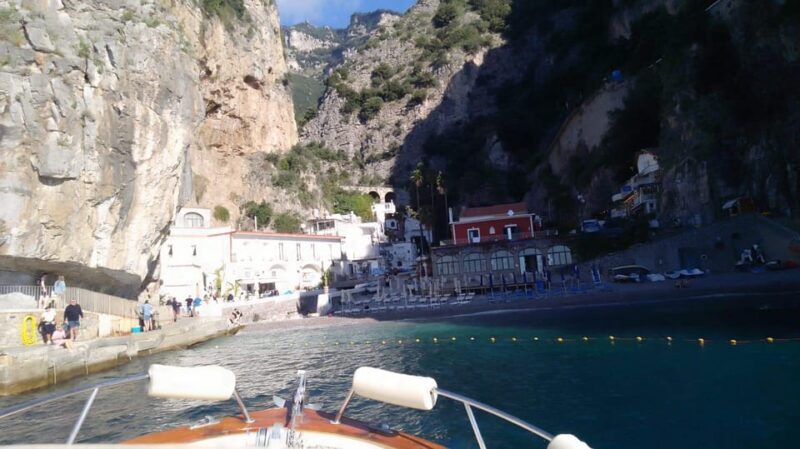 Capri Shared Boat Tour from Sorrento - The Bath Stop & Swimming