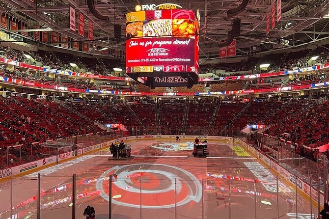 Carolina Hurricanes Ice Hockey Game Ticket at Lenovo Center - The Value of the Ticket