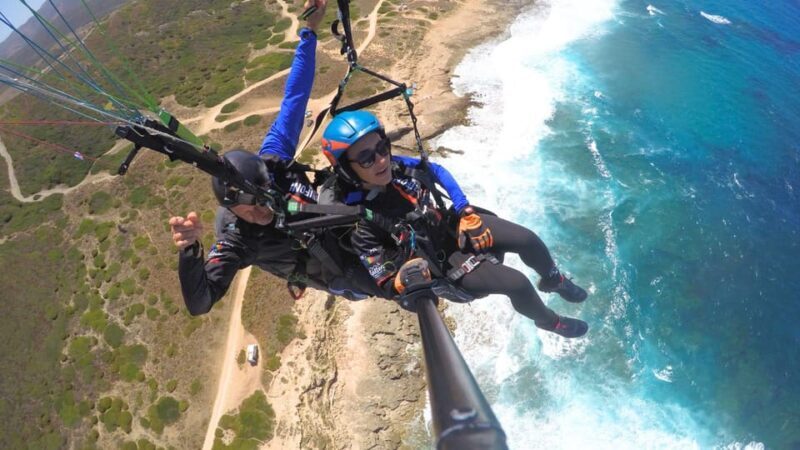 Castelsardo: tandem paragliding flight in Littigheddu - Meta Description