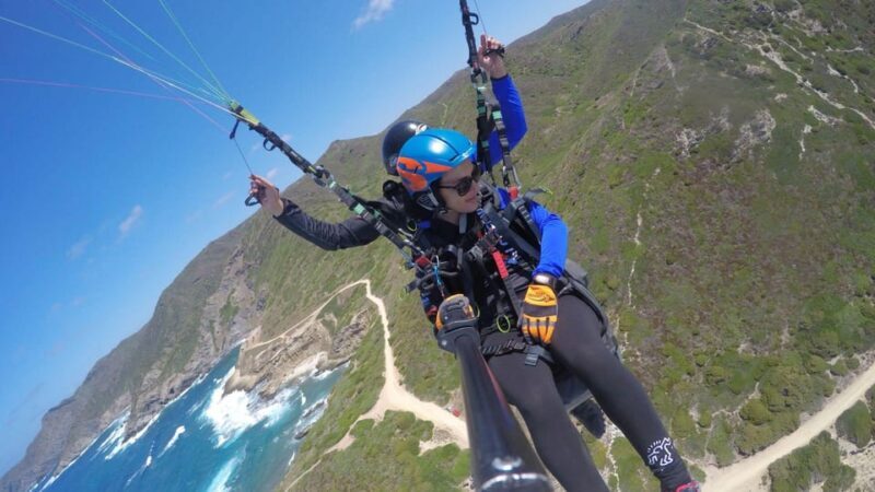Castelsardo: tandem paragliding flight in Littigheddu - The Views from Above