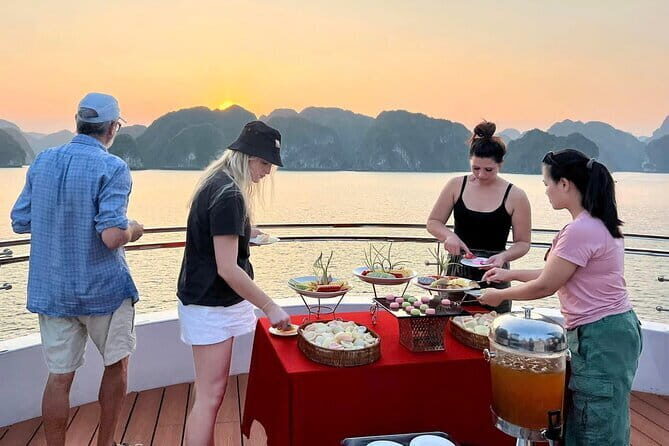 Cat Ba: Breathtaking Lan Ha Bay Sunset on D'Charme Luxury Cruise - Key Points