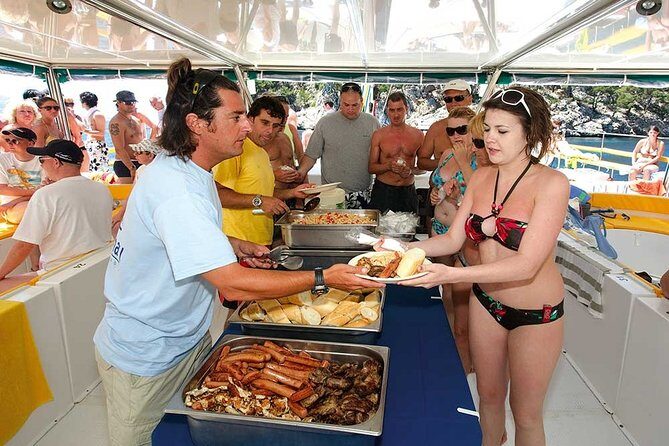 Catamaran Cruise from Port d'Alcudia with Lunch and Swim Stop - The Sum Up