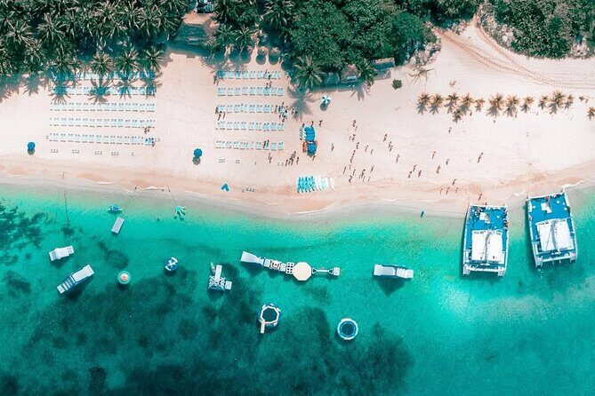 Catamaran Cruise to Cozumel Reefs + Water Park Fun - El Cielo: A Shallow Paradise with Starfish Encounters