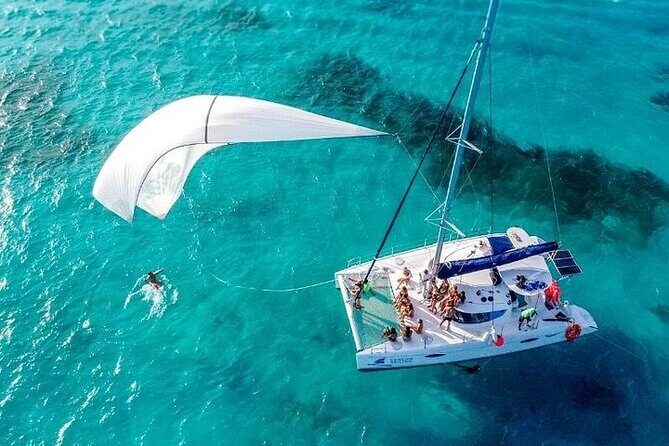 Catamaran Party on the Caribbean Sea to Isla Mujeres - Is It Worth the Price?