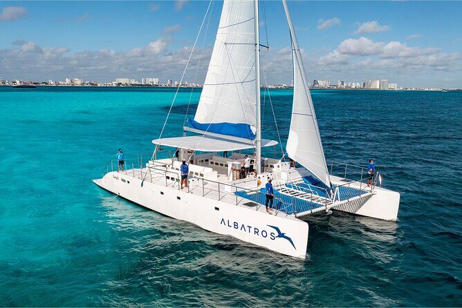 Catamaran & Reef Snorkeling Cancun to Isla Mujeres - Key Points