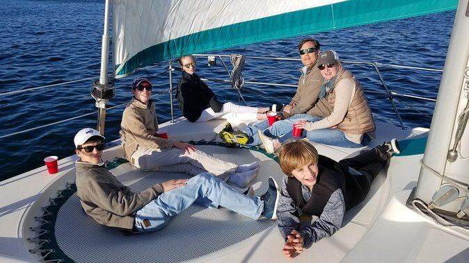 Catamaran Sailing Cruise on San Diego Bay for up to 12 Guests - The Itinerary in Detail