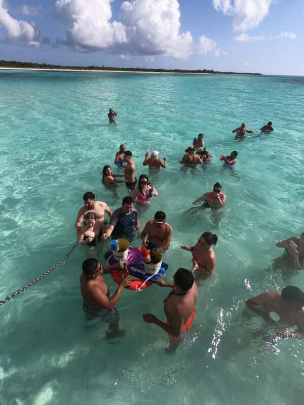 Catamaran with a slide in Cozumel  El Cielo, Cielito, and Palancar Reef - FAQ