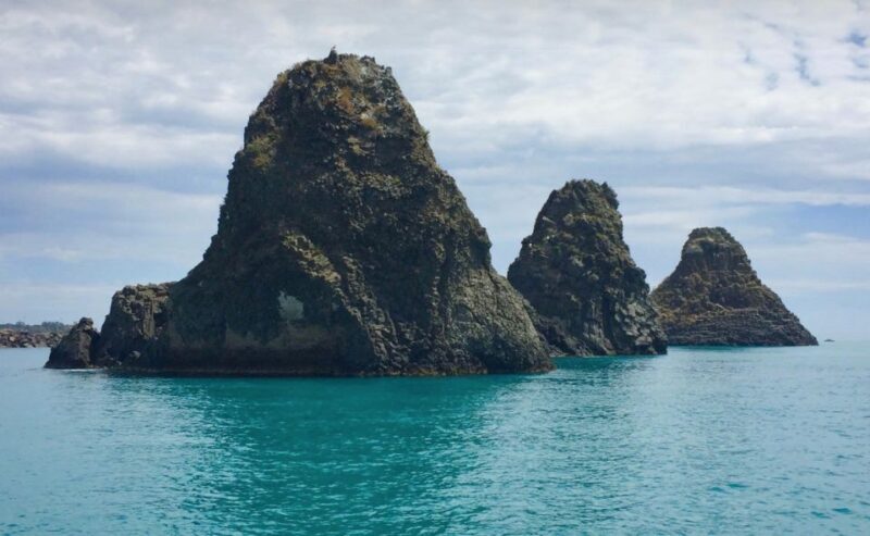 Catania: Cyclops Coast Cruise with Appetizer & Snorkeling - Key Points