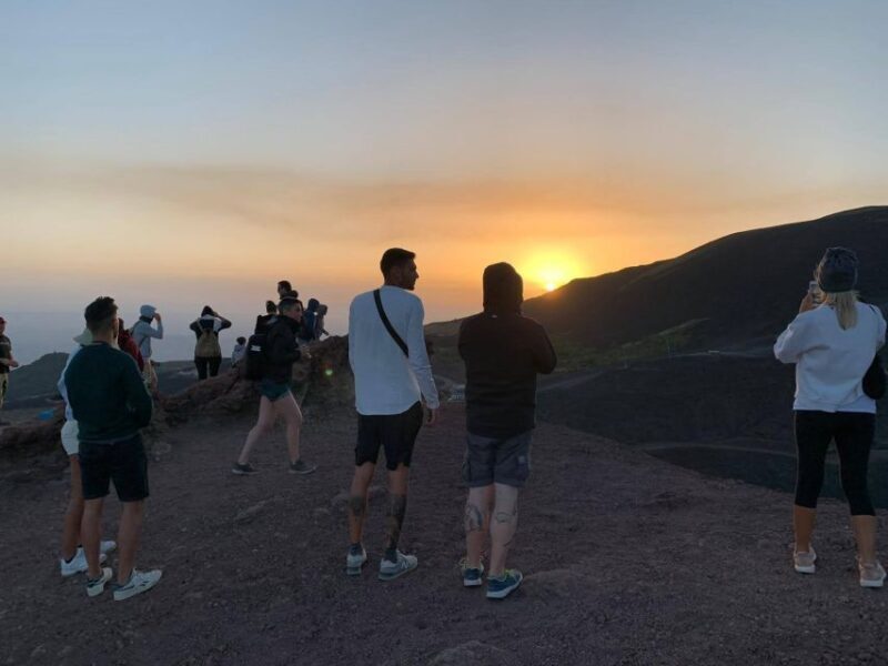 Catania: Mount Etna Sunset Jeep/Van Tour - Key Points