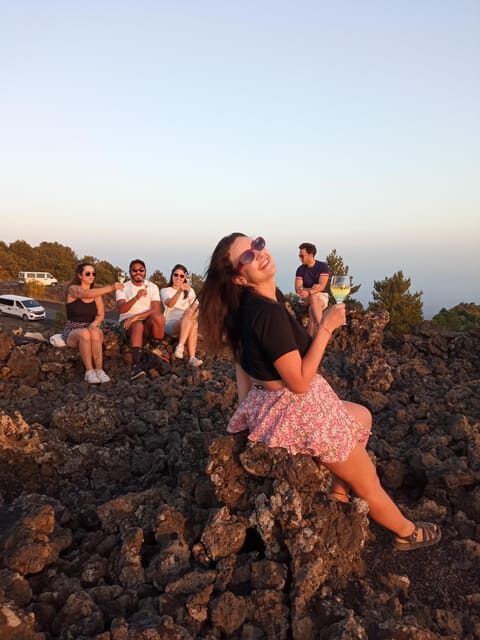Catania: Sunset Trekking on Mount Etna with Wine Tasting - Key Points