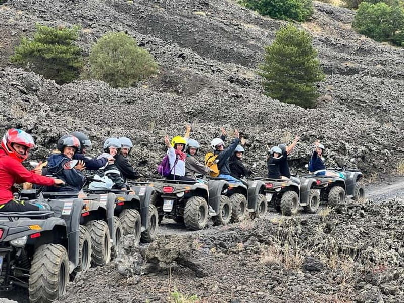 Catania Two-hour quad bike tour of Mount Etna with tour guide - Key Points
