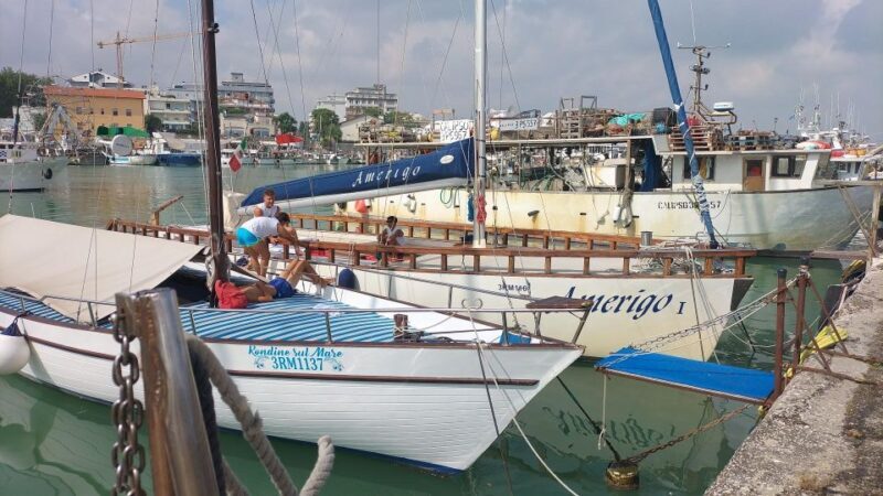 Cattolica: boat tour and aperitif at sunset - Key Points