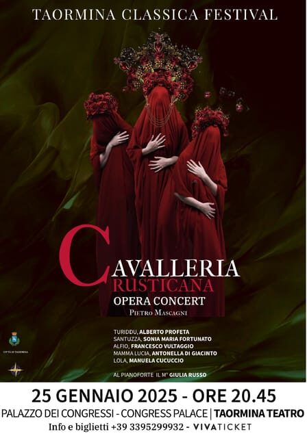 Cavalleria Rusticana Opera Concert - Taormina Classica Festival - An Engaging Introduction to Sicily’s Operatic Heart
