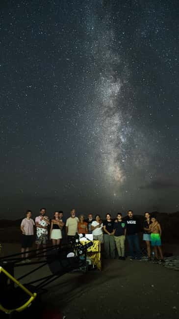 Cavalleria: Stargazing at the beach with Telescope - The Experience in Practice