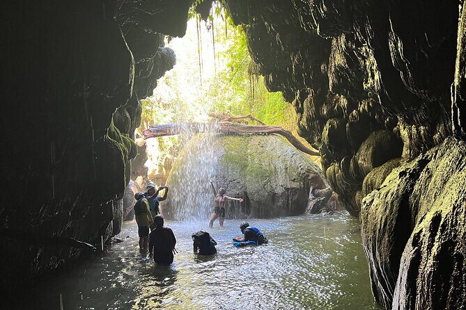 Cave Adventure: Canyon and Hidden Waterfall in Charco Azul - Key Points
