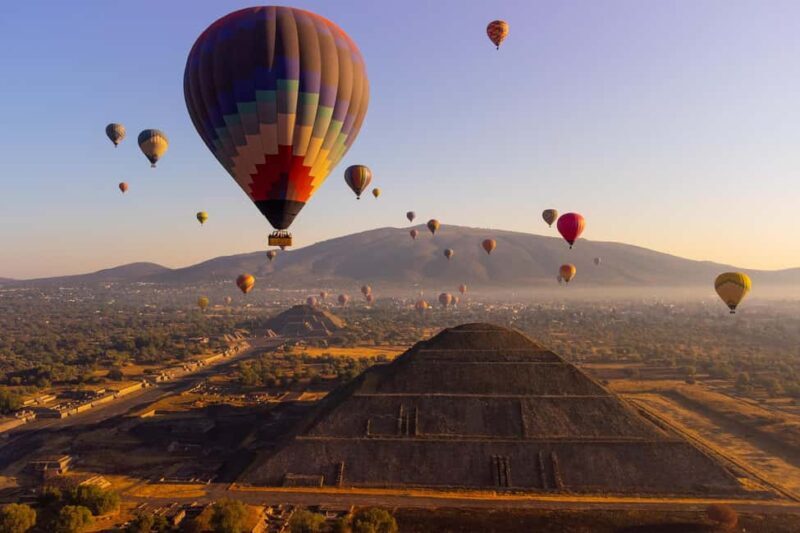 CDMX: balloon ride over Teotihuacan with transportation included - Aerial Wonder: Balloon Flight Over Teotihuacan