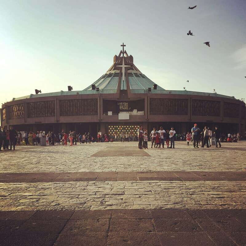 CDMX: Fly over Teotihuacan in a hot air balloon and visit the Basilica of Guadalupe - The Basilica of Guadalupe