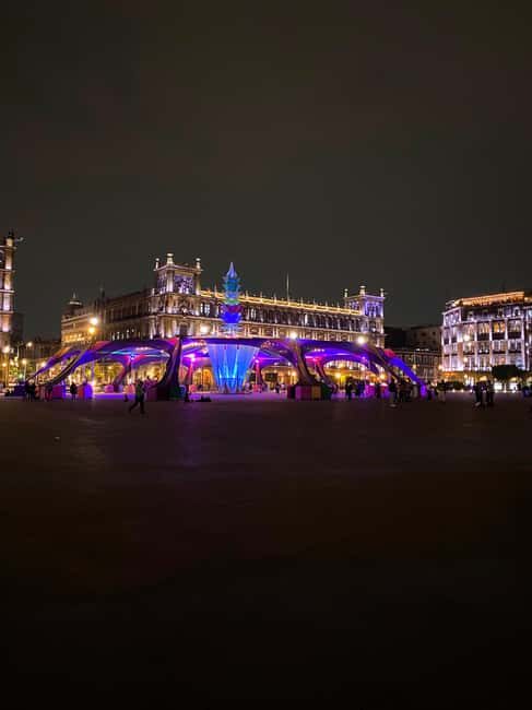 CDMX: Night tour with optional Torre Latino - An Evening Stroll through Mexico City’s Historic Heart