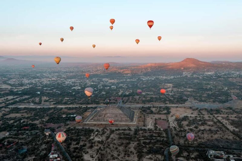 CDMX: Teotihuacan Hot Air Balloon with Breakfast - The Archaeological Site — More Than Just Pyramids