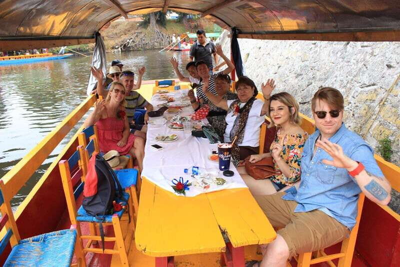 CDMX: Xochimilco Trajinera Party, Drinks, Mariachi & Tacos - The Sum Up