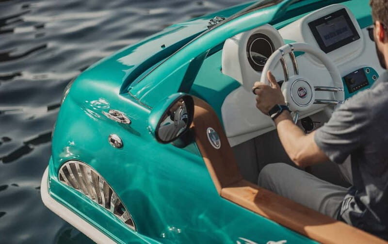 Cefalù in 500 Boat: tour esclusivo con aperitivo a bordo - An Authentic and Stylish Way to See Cefalù’s Coastline