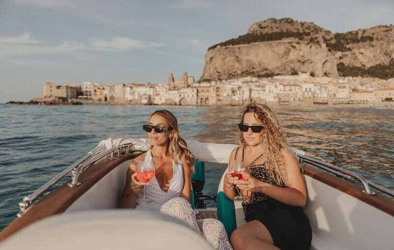 Cefalù in 500 Boat: tour esclusivo con aperitivo a bordo - The Boat: A Touch of Italian Design