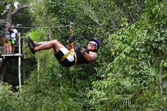 Cenote, Ziplines and Shared ATV from Playa del Carmen - The Included Meal and Overall Value