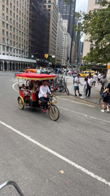 Central Park: Guided Pedicab Tour With Photo Stops - Key Points