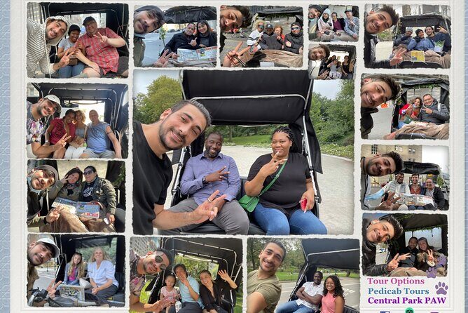 Central Park PAW Pedicab Tour - The Itinerary: Highlights and Stops