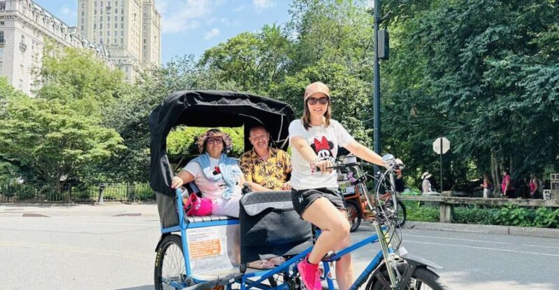 Central Park Pedicab Tour + Optional Natural History Tickets - Key Points