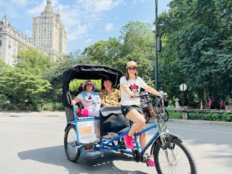Central Park Pedicab Tour + Optional Natural History Tickets - A Close Look at the Pedicab Experience