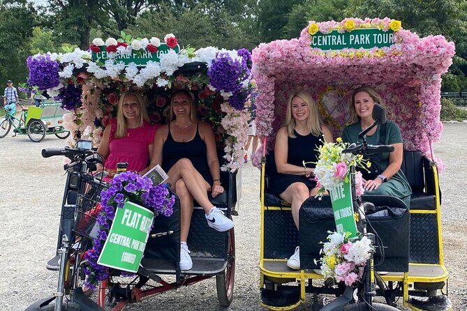 Central Park Private Pedicab Guided Tours - A detailed look at the Central Park private pedicab tour