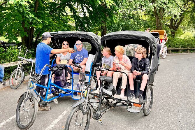 Central Park privet pedicab delux tour -1 hour - In-Depth Look at the Itinerary