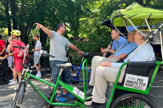 Central Park privet pedicab delux tour -1 hour - The Sum Up