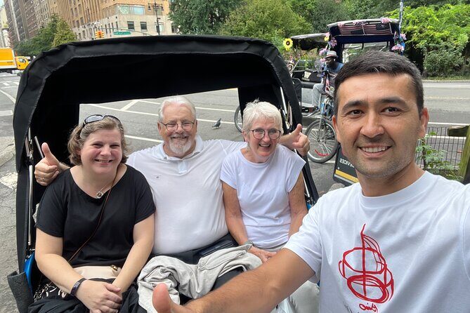 Central Park privet pedicab delux tour -1 hour - FAQ