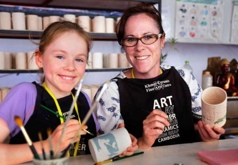 Ceramics Painting Activity in Siem Reap - Key Points