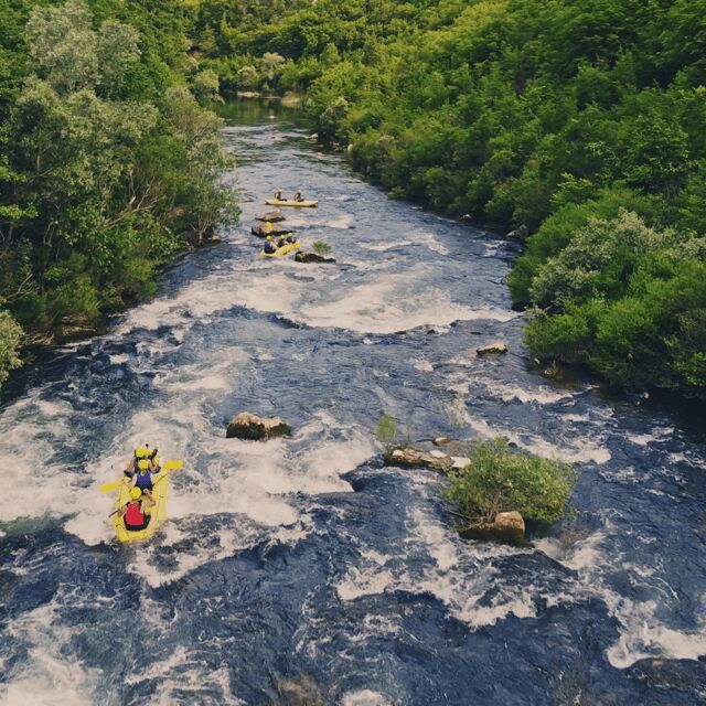 Cetina River Guided Canoe Rafting Adventure - The Equipment and Safety