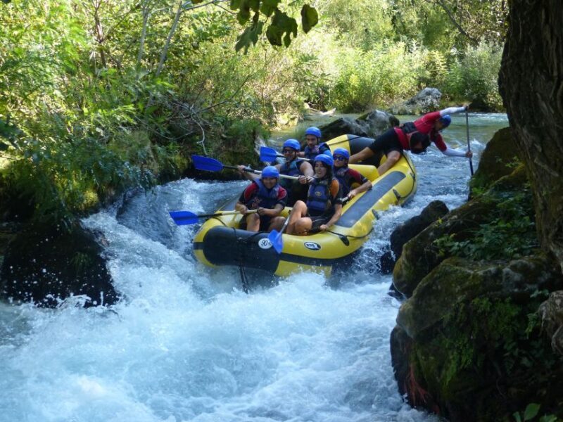 Cetina River: Rafting and Cliff Jumping Tour - Key Points