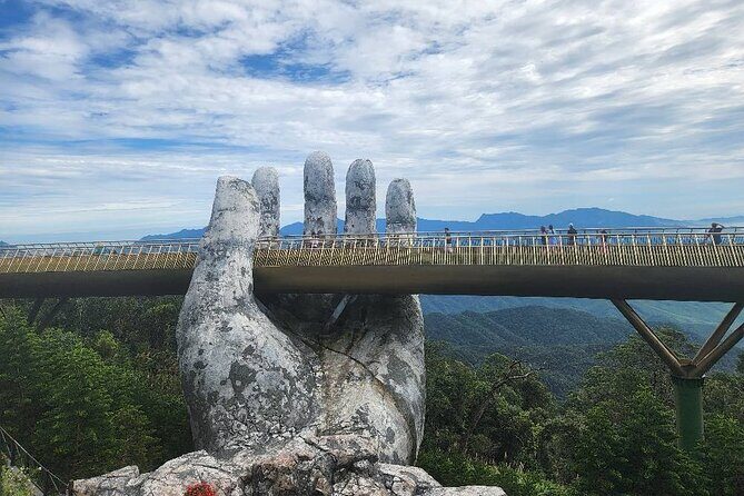 Chan May or Tien Sa Port to Visit GOLDEN BRIDGE &MARBLE MOUNTAIN - Key Points