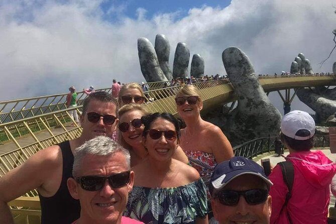 Chan May or Tien Sa Port to Visit GOLDEN BRIDGE &MARBLE MOUNTAIN - Full Review of the Golden Bridge & Marble Mountain Tour