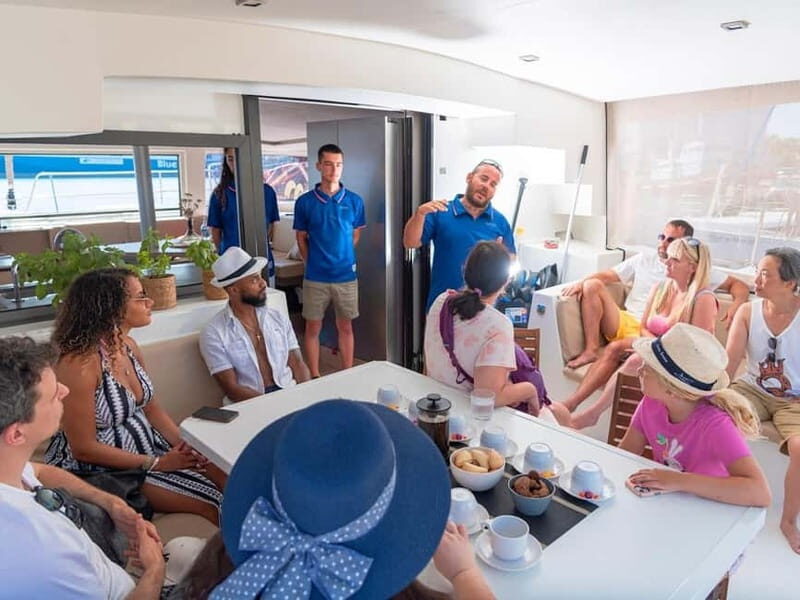 Chania: Day Catamaran Cruise with Lunch from Souda Port - FAQ