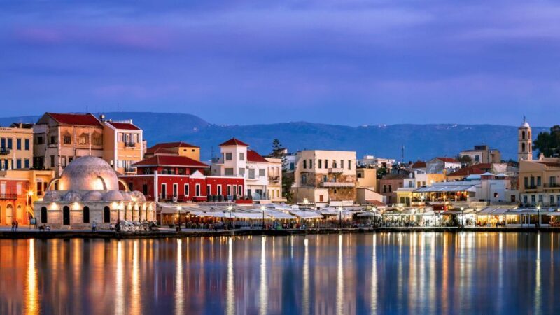 Chania Evening Tour From Rethymno - Key Points
