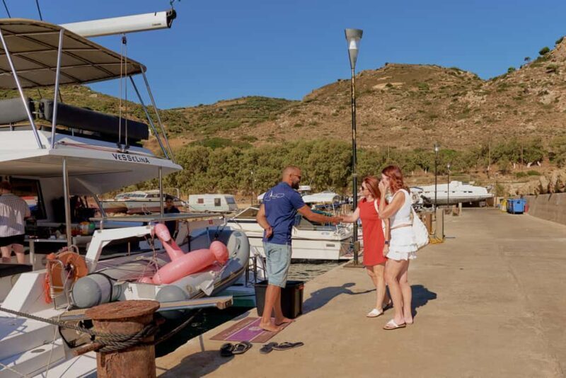 Chania: Morning Catamaran Cruise with Premium Lunch & Drinks - Key Points
