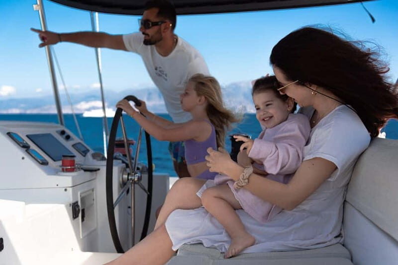 Chania Old Port: Luxury Catamaran Cruise to Agioi Theodoroi - Chania Old Port: Luxury Catamaran Cruise to Agioi Theodoroi
