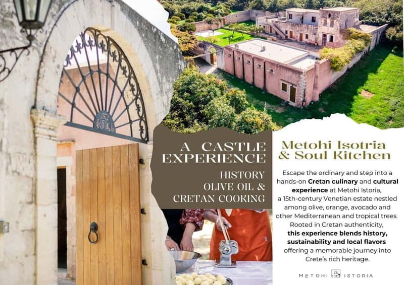 Chania: Olive Oil Tasting & Cooking Class at Metohi Istoria - Learning to Make Kalitsounia