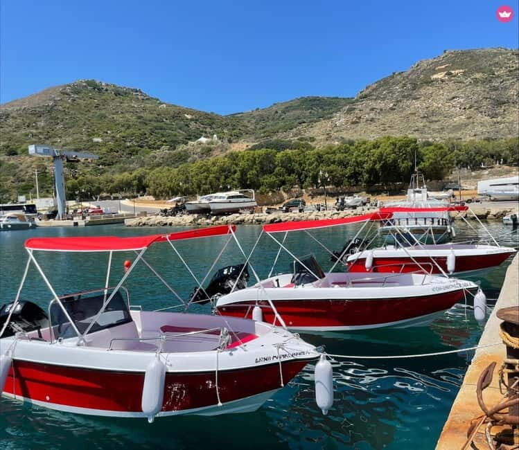 Chania: Self-Drive Boat Rental from Old Port - Key Points