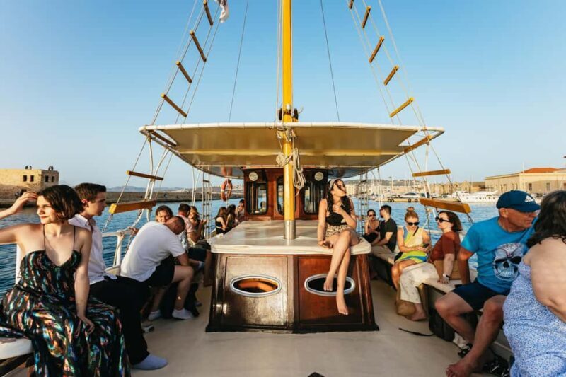 Chania: Sunset Boat Cruise with Guide - Authenticity and Customer Feedback