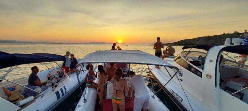 Chania: Sunset Cruise with Cretan Wine - The Route: Lazaretta Island & Theodorou or Macherida