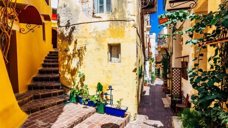 Chania Walking Food And Wine Night Tour - Key Points