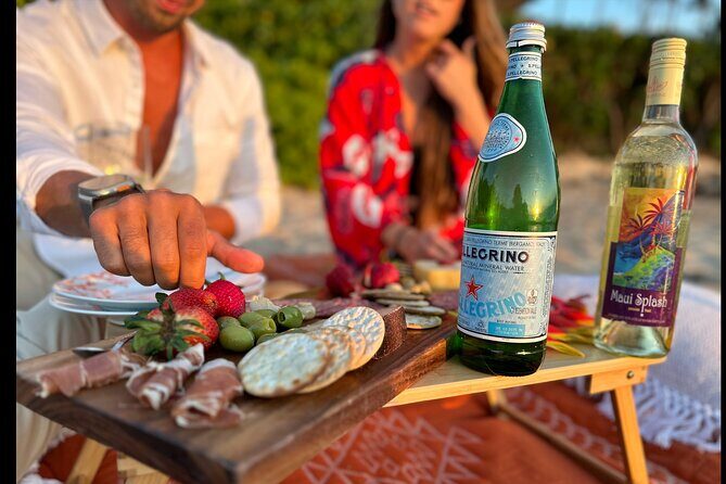 Charcuterie Board and Sunset at Pristine Beach with Photos - Who Will Love This Experience?
